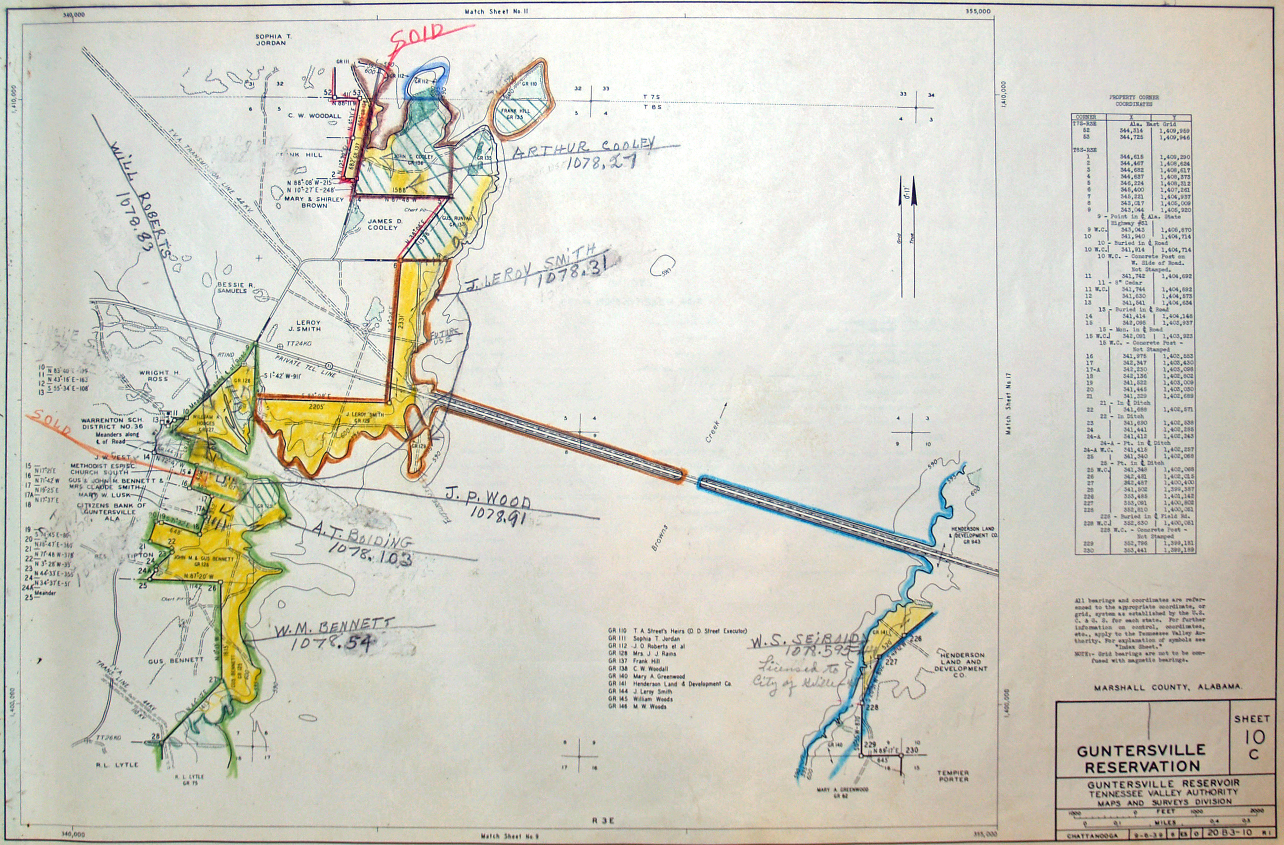 Guntersville Lake Watershed Before TVA