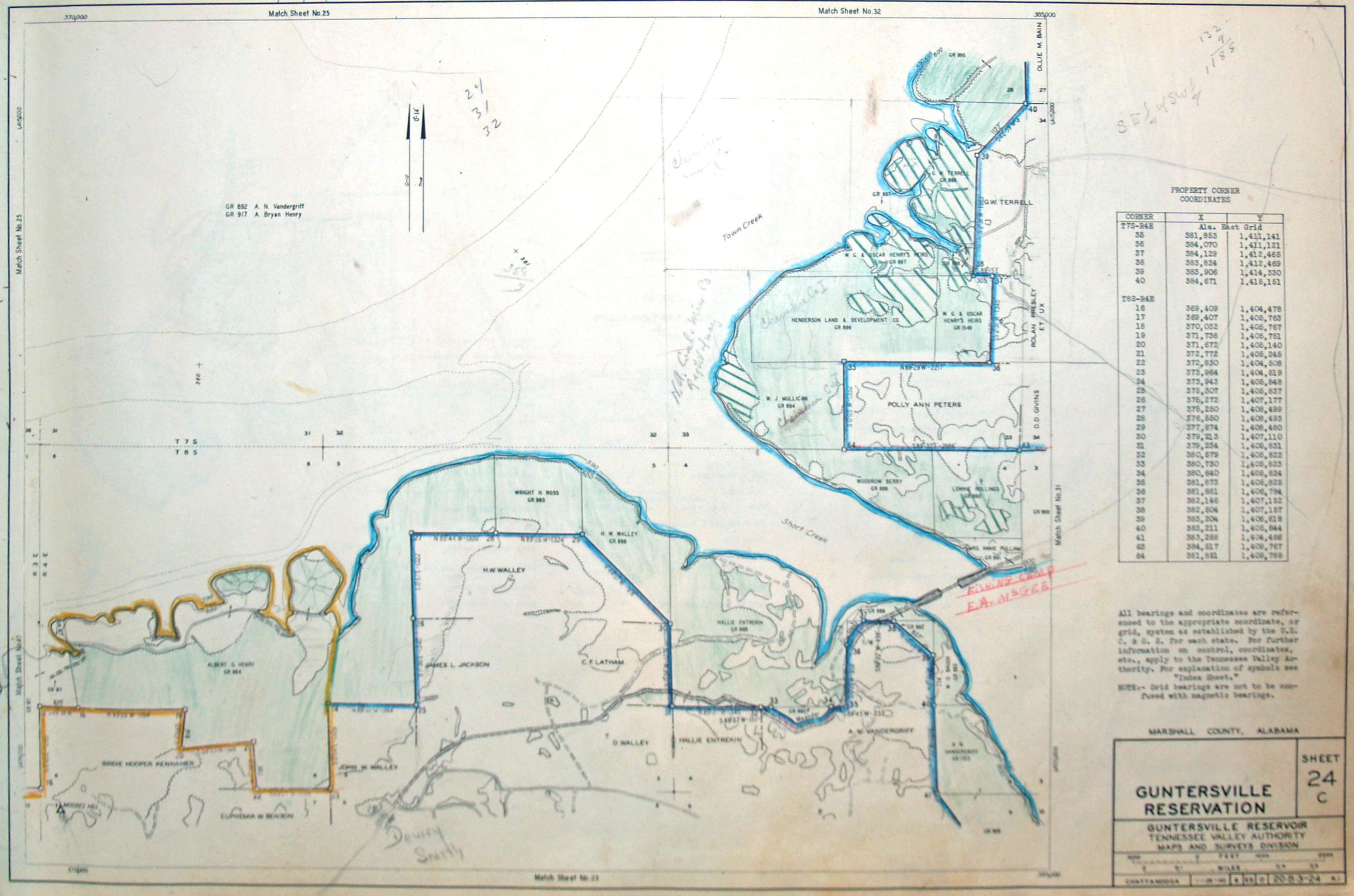 Guntersville Lake Watershed Before TVA
