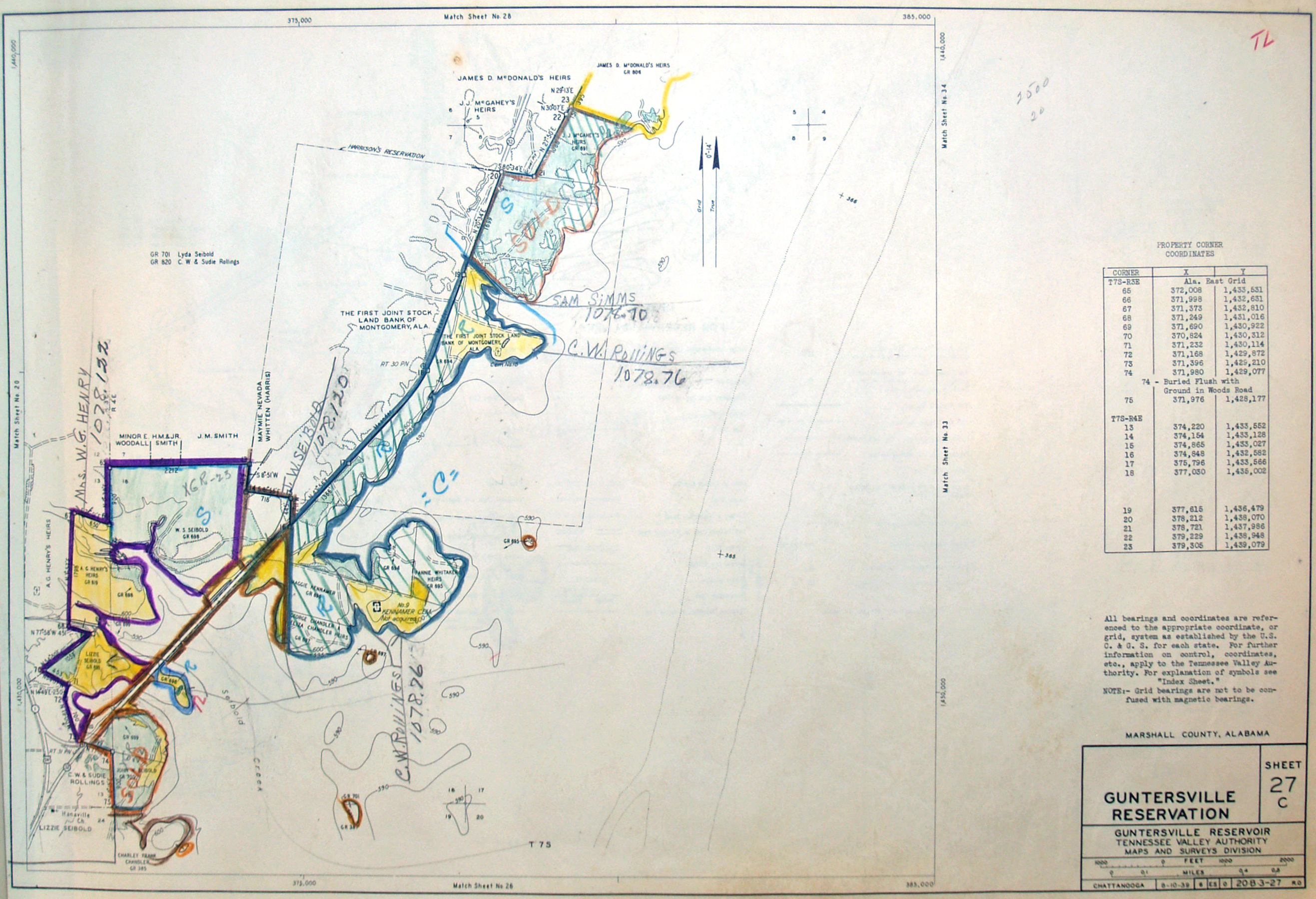 Guntersville Lake Watershed Before TVA