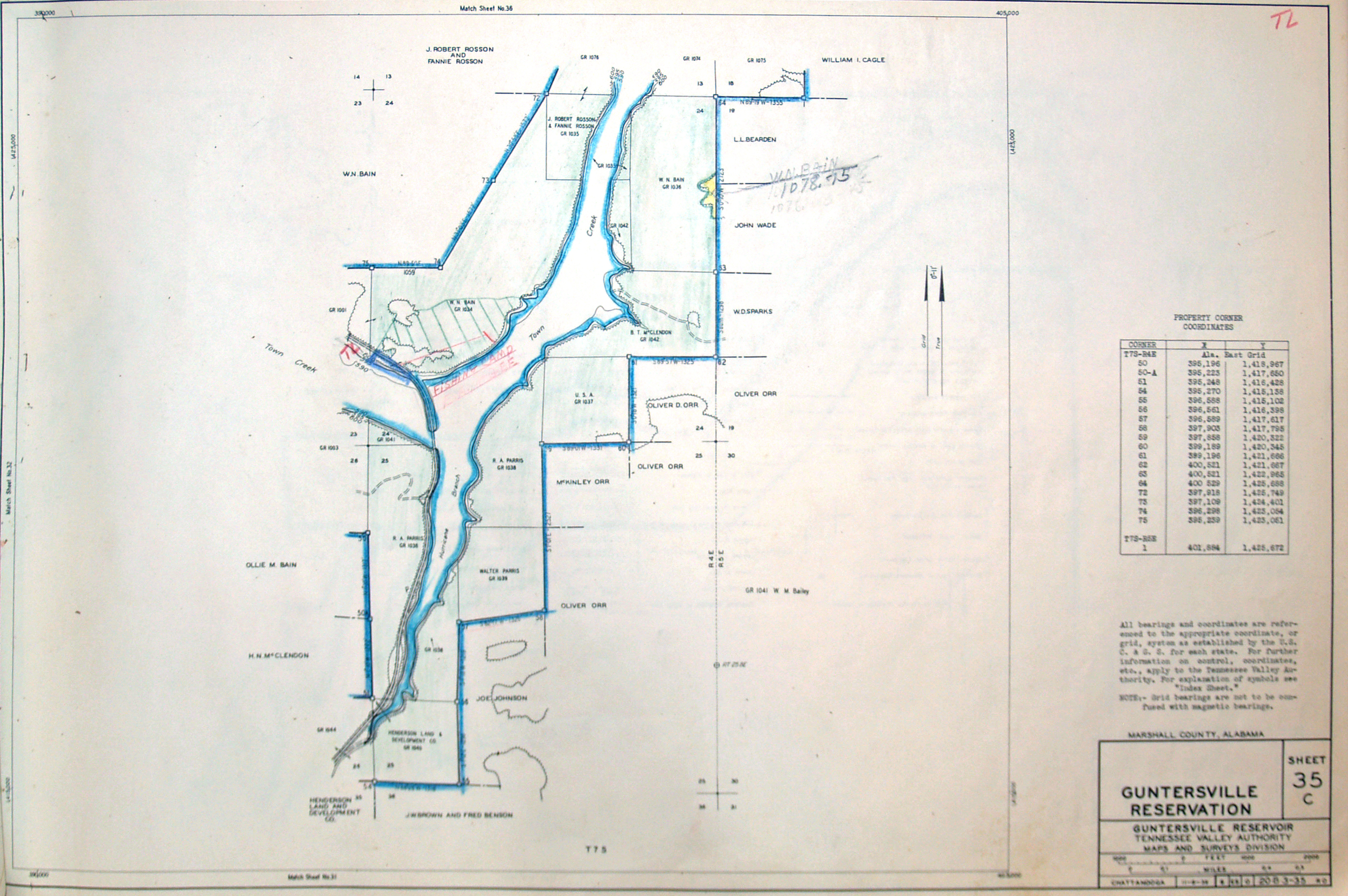 Guntersville Lake Watershed Before TVA
