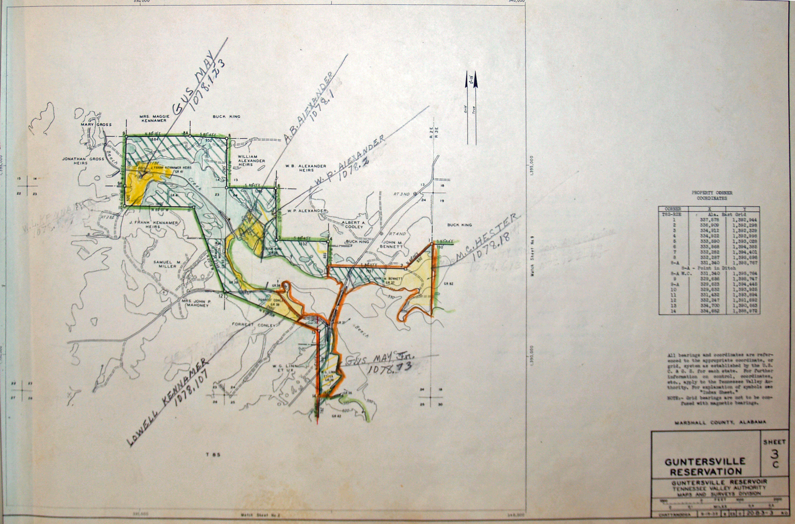 Guntersville Lake Watershed Before TVA
