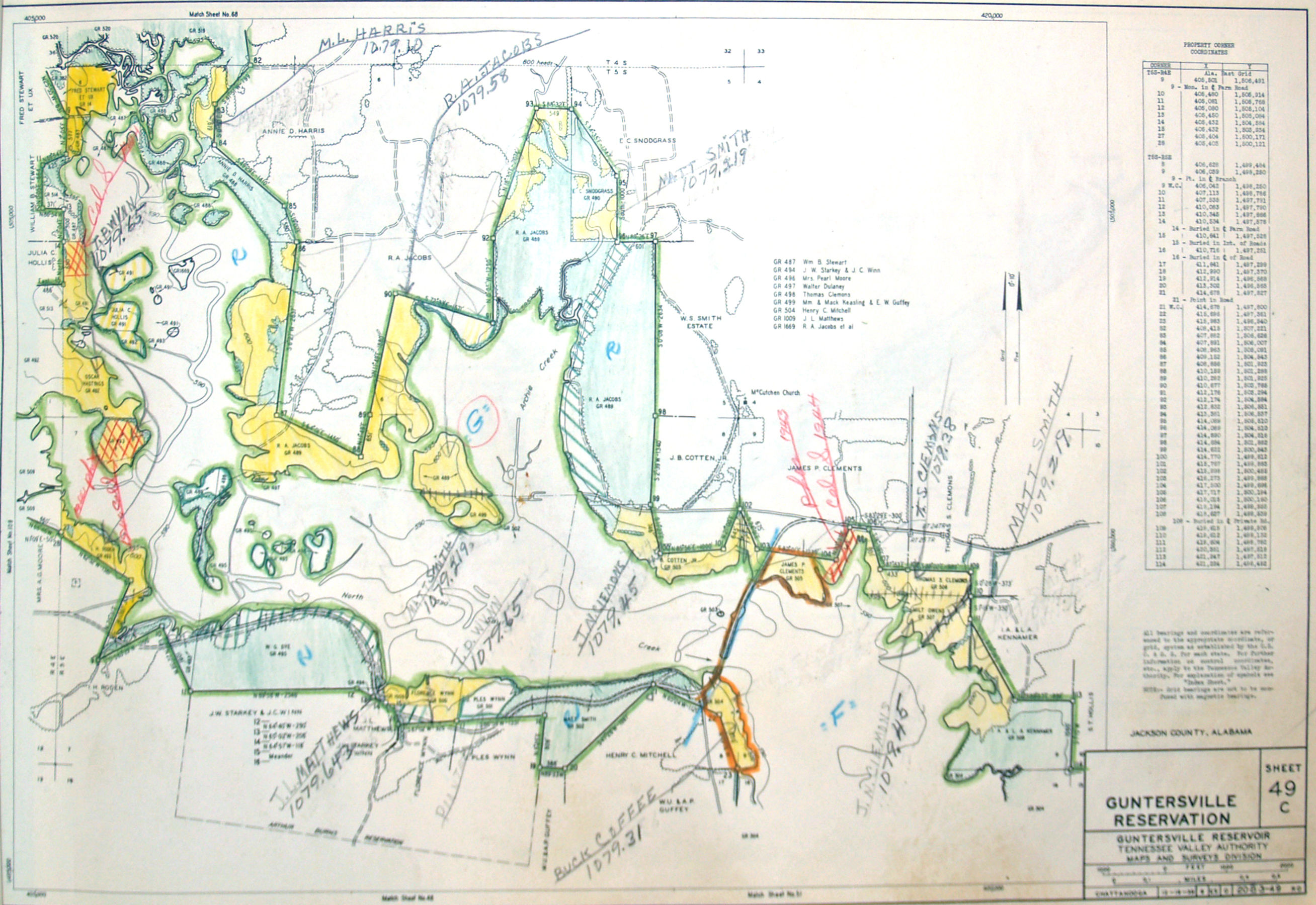 Guntersville Lake Watershed Before TVA