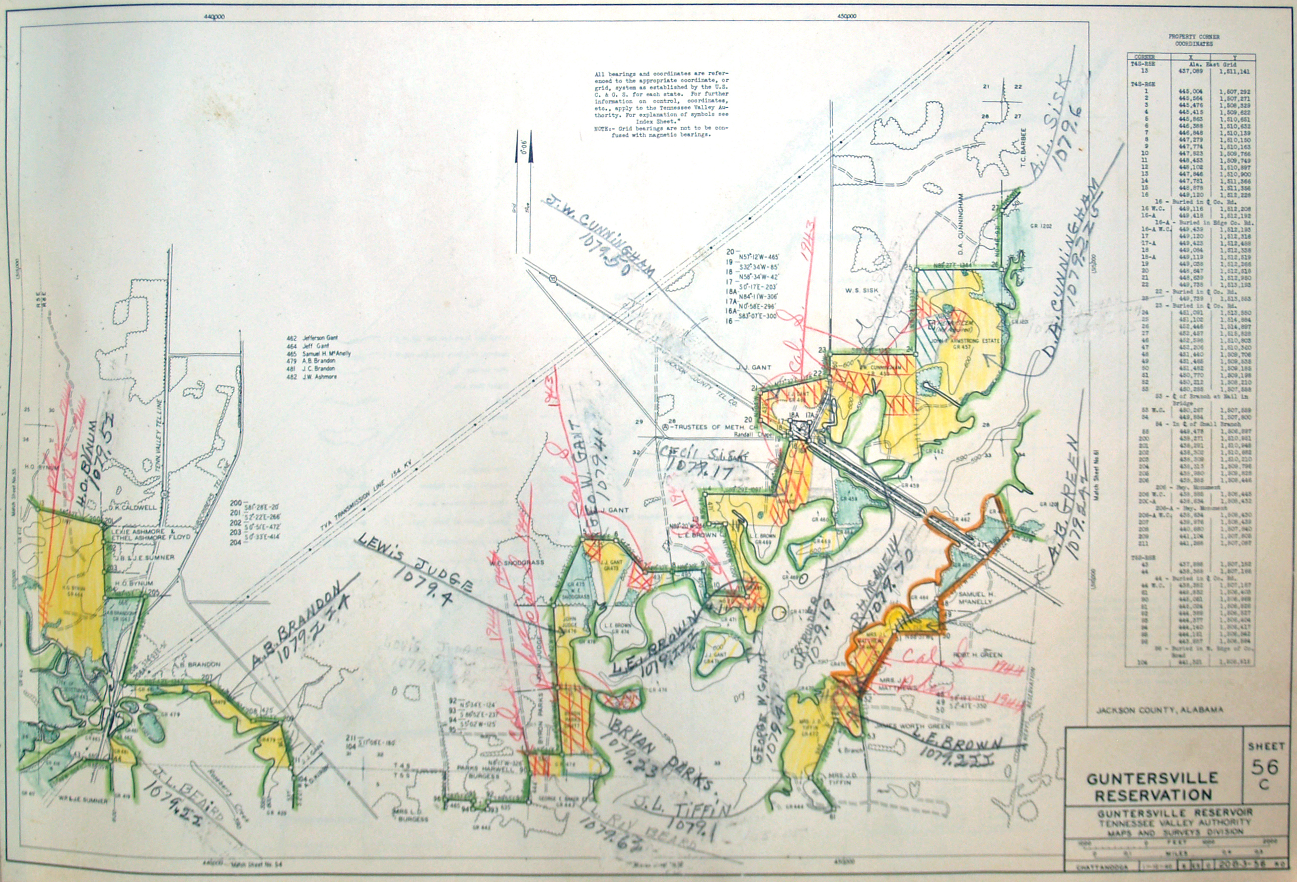 Guntersville Lake Watershed Before TVA