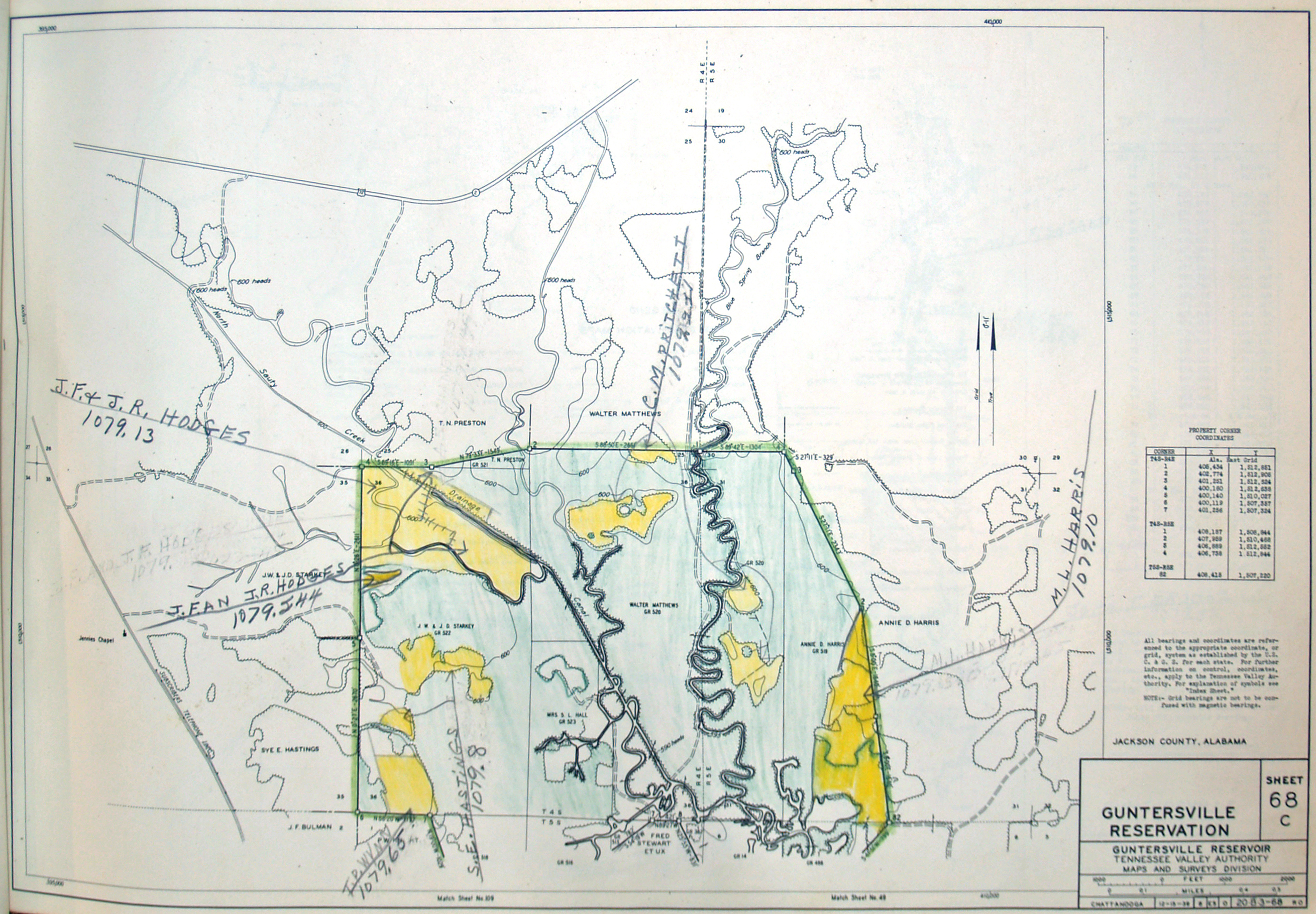 Guntersville Lake Watershed Before TVA